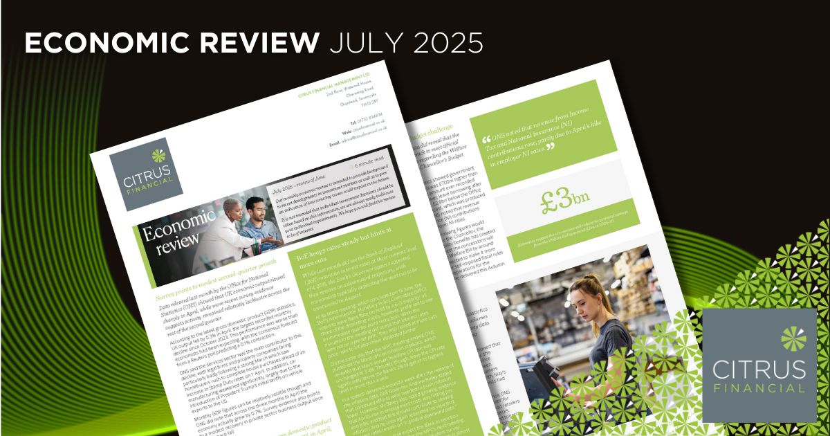 July 2025 UK Economic Review | Inflation, Interest Rates & Growth Insights